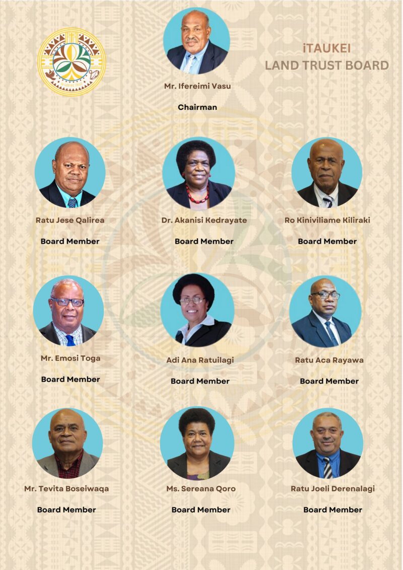 Board of Trustees - iTaukei Land Trust Board (TLTB)