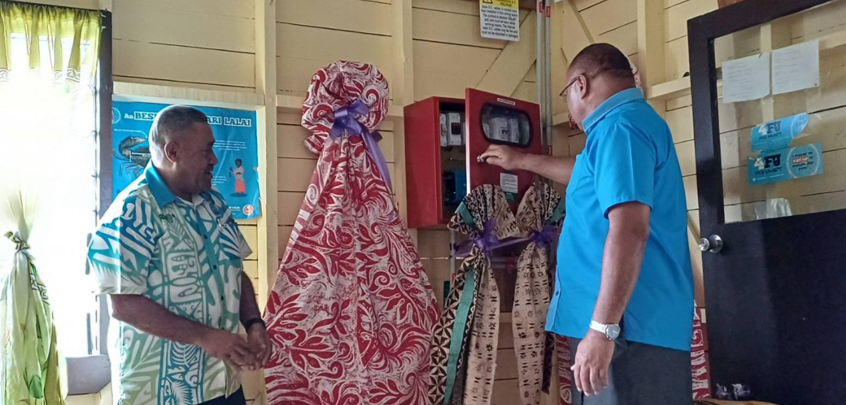 TLTB CEO Commissions Solar Power at Veivatuloa Village Hall - iTaukei ...
