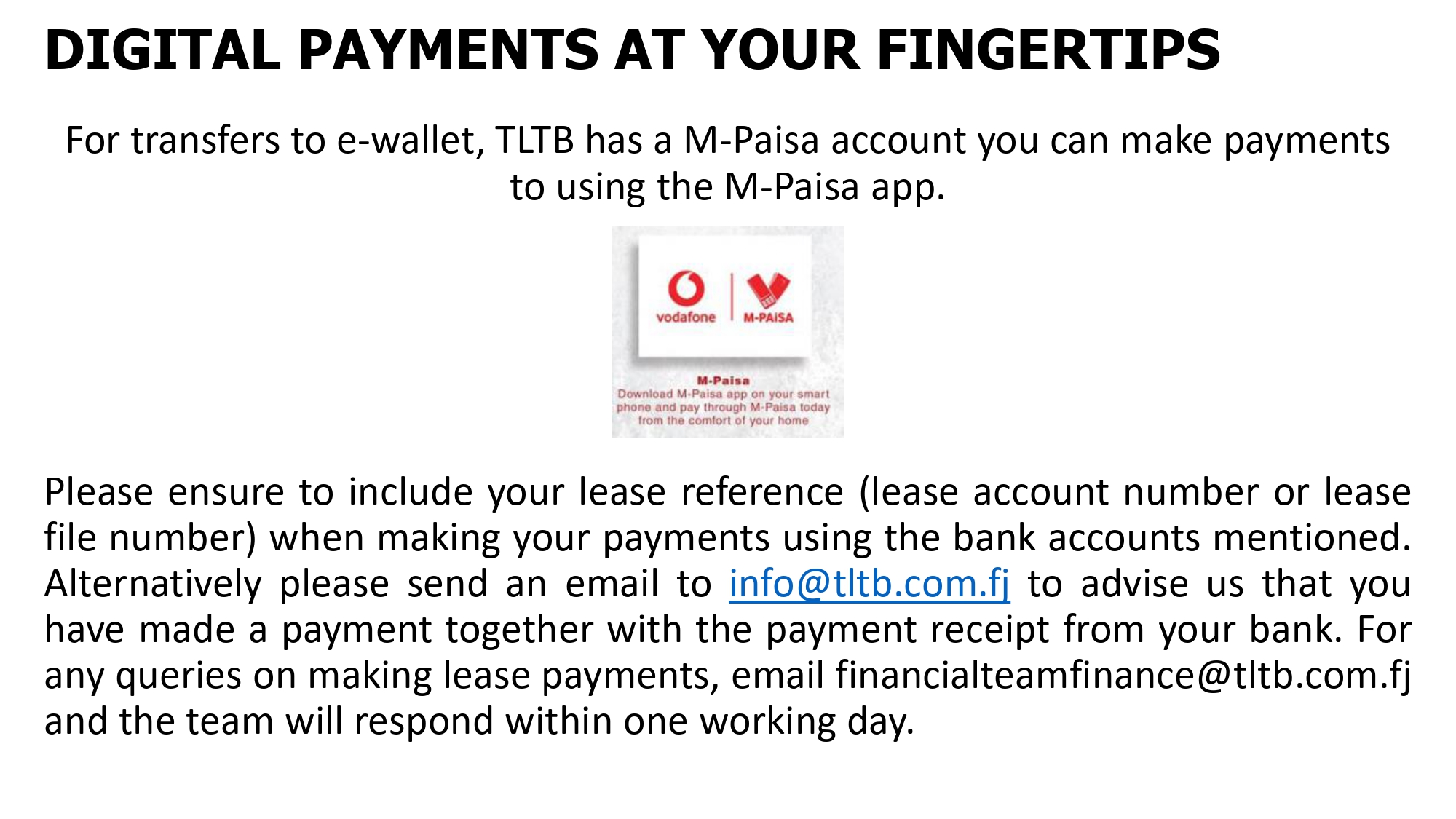Convenient Payments with TLTB - iTaukei Land Trust Board (TLTB)